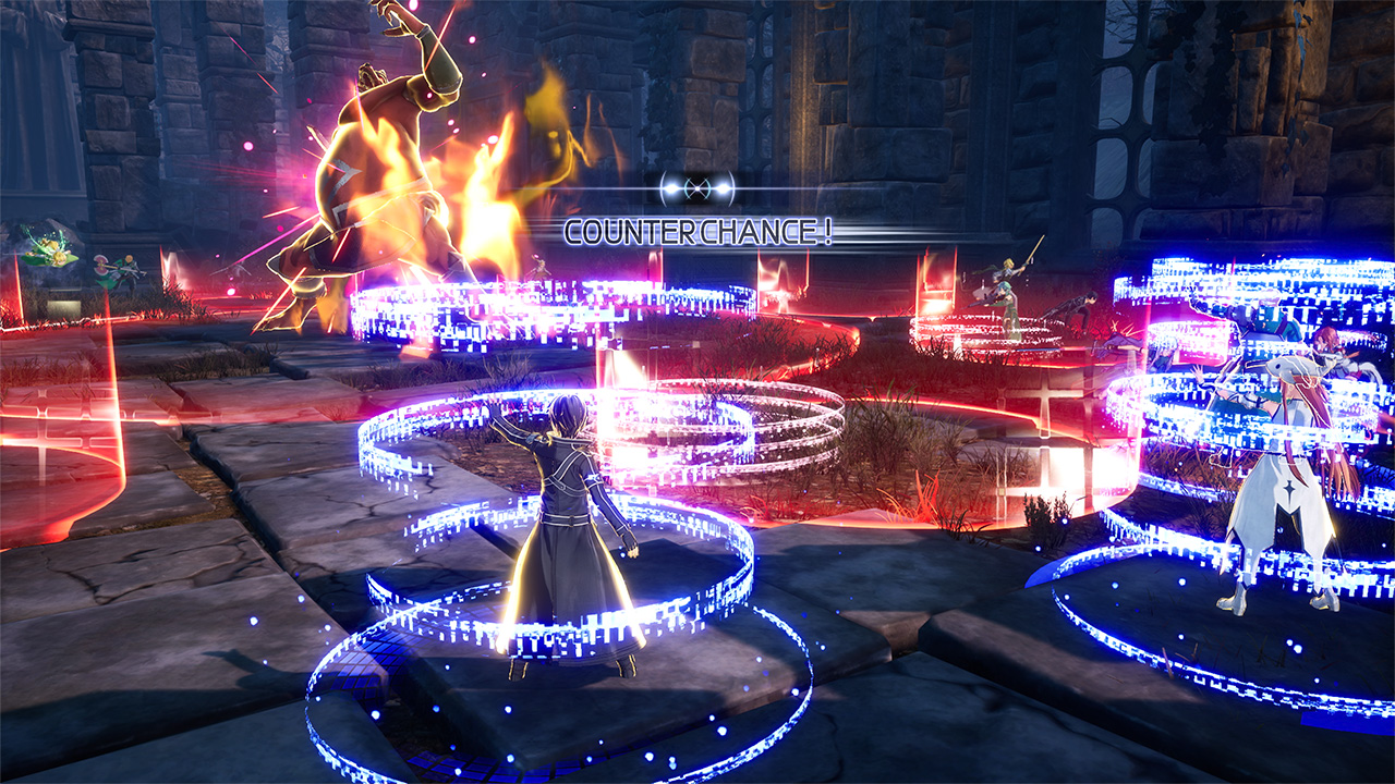 【SAOFD】シンクロカウンターのサークルに青と黄色あるけどなにがちがうん？｜ぽちぽちゲーム速報